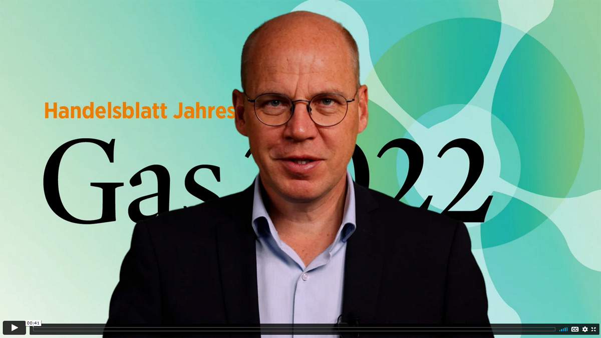 Videostatement von Dr. Timm Kehler, Vorstand, Zukunft Gas ...
