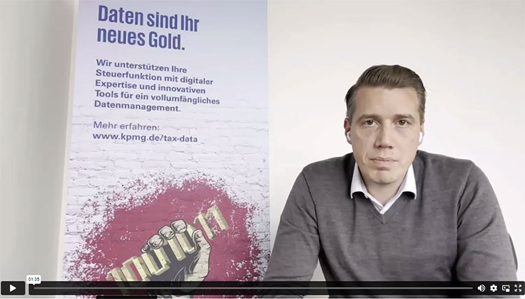 Videostatement von Christian Stender, Partner, Head of Tax Innovation ...