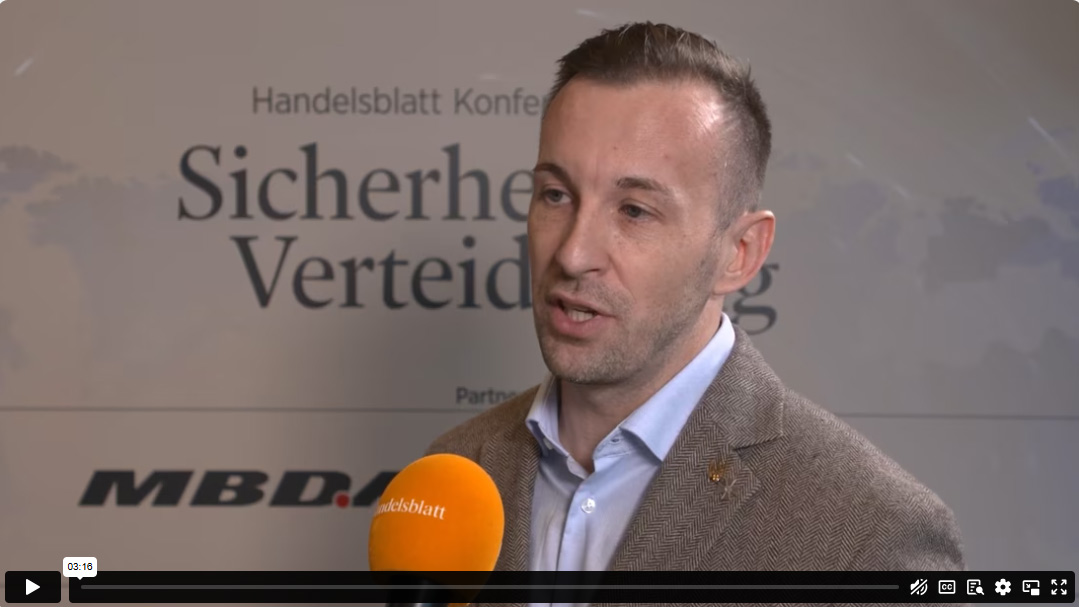 Interview mit Stefan Röbel, COO, ARX Robotics - Handelsblatt Live