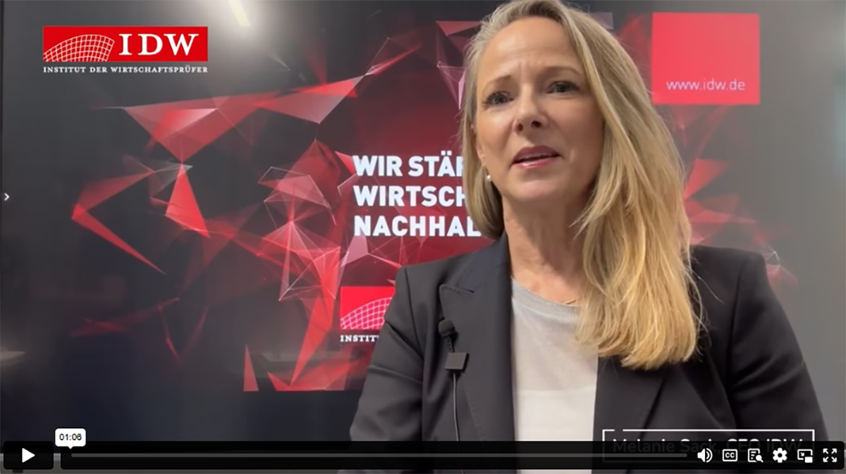 Melanie Sack (Vorstandssprecherin – Institut der Wirtschaftsprüfer ...